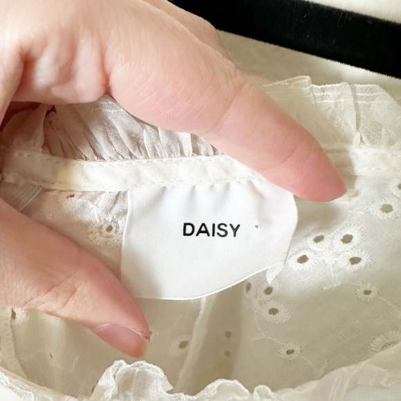 Daisy Daisy TV | Dresses | Daisy Limited Broderick White Eyelet Mini ...